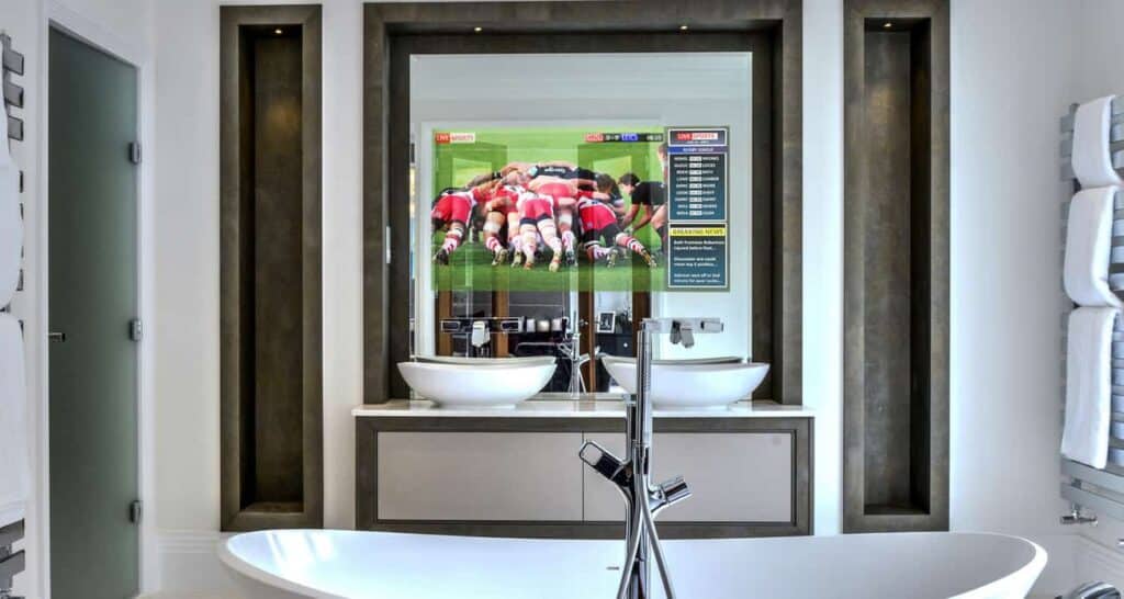 Mirror TV - High Quality Digital Mirror Television with interactivity